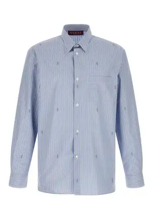 Gucci Fil Coupé Shirt - Blue