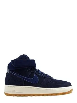 Nike Force 1 Hi Se Denim Sneakers - Binary Blue/muslin/sail