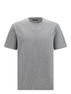 Balmain Embroidered Logo T-shirt - Gray