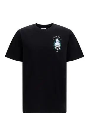 Casablanca Paris Graphic T-shirt - Black