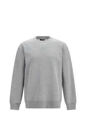 Balmain Embroidered Logo Crewneck Sweatshirt - Gray