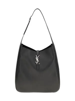 Saint Laurent Le 5 À 7 Large Shoulder Bag - Black