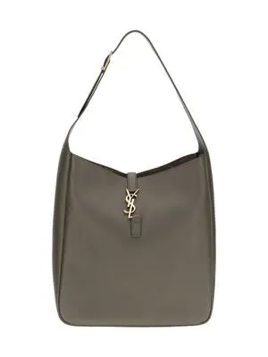Saint Laurent Le 5 À 7 Grained Leather Shoulder Bag - Green