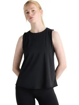 Quince Essential Run Tank Top - Black