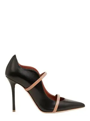 MALONE SOULIERS Leather Maureen Pumps - Black