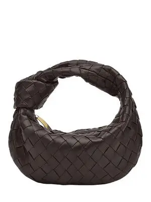 Bottega Veneta Mini Jodie Woven Leather Top Handle Bag - Multicolor