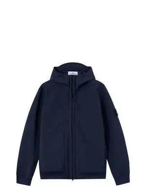 Stone Island Soft Shell-r Jacket With E.dye® Technology - Multicolor