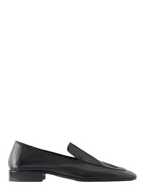 Dries Van Noten Leather Loafers - Black
