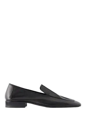 Dries Van Noten Leather Loafers - Black