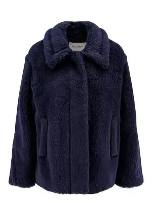 Max Mara Alpaca And Virgin Wool Fur Jacket - Multicolor