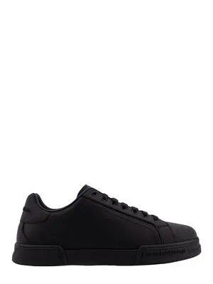Dolce & Gabbana Portofino Leather Lace-up Sneakers - Multicolor