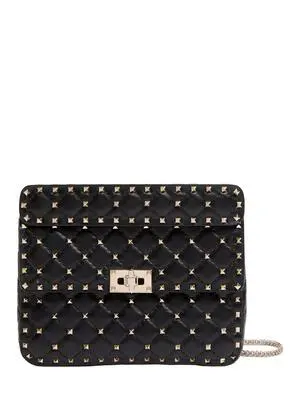 Valentino Garavani Rockstud Spike Leather Crossbody Bag - Multicolor