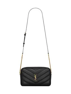 Saint Laurent Loulou Matelasse Leather Crossbody Bag - Multicolor