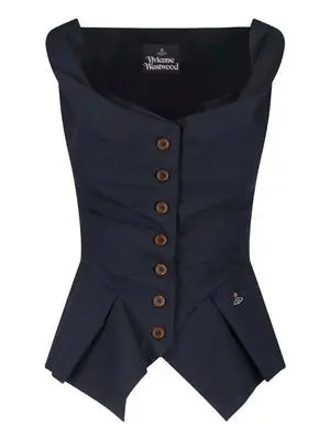 VIVIENNE WESTWOOD Monday" Top - Black