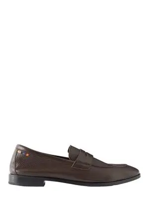 Paul Smith Murano Full-grain Leather Loafers - Brown