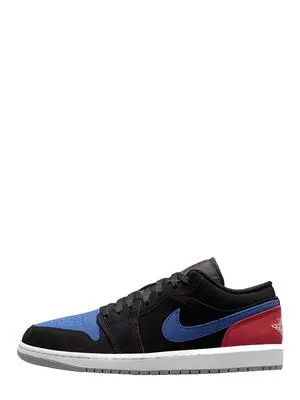 JORDAN 1 Low Blue, Red - Black