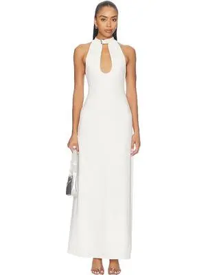 GUIZIO Amalfi Maxi Dress - Ivory