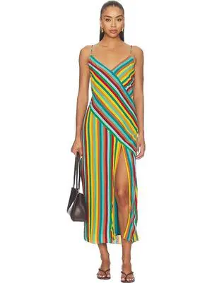 SIMONMILLER Maude Crepe Dress - Multi