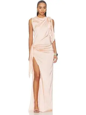 VAILLANT Opera Maxi Dress - Peach