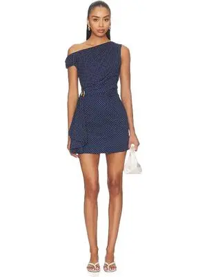 MAUDE CLUB Kaia Dress - Navy