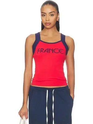 MADE SOME SPORTSWEAR France" Tank - Red