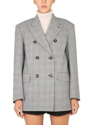 Max Mara Double-breasted Jacket - Black