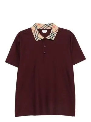 Burberry Polo Shirts - Red