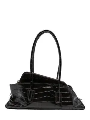 Attico Croc Effect Leather Handbag - Multicolor