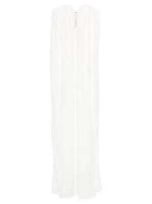 Stella McCartney Strapless Floor-length Gown - White