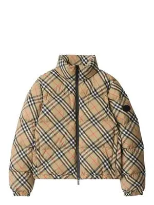 Burberry Check Ambleside Puffer Jacket - Multicolor
