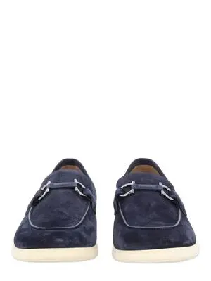 FERRAGAMO FERRAGAMO Horsebit Loafers Blue