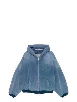 Alexander Wang Oversized Hoodie - Blue