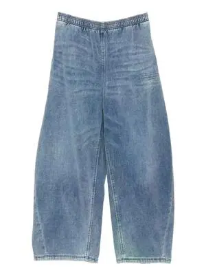 Alexander Wang Brushed Denim Track Pants - Blue