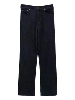 Rag & Bone Shea Ankle Relaxed Straight Jeans - Blue