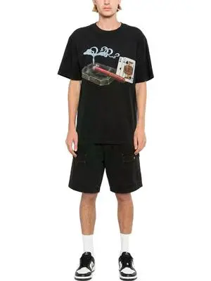 MELT Graphic-print T-shirt - Black