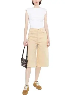 MOTHER Classic Five Pockets Denim Shorts - Neutrals