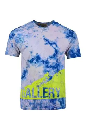 GALLERY DEPT. Tie-dye Logo Print T-shirt - Blue