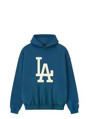 Fear Of God Los Angeles Logo Hoodie - Blue
