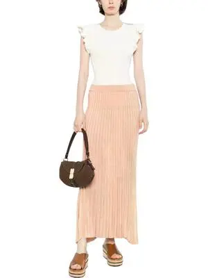 Zimmermann Aster Frill Racer Tank - Neutrals
