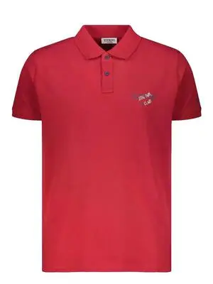 Iceberg Logo-detail Polo Shirt - Red