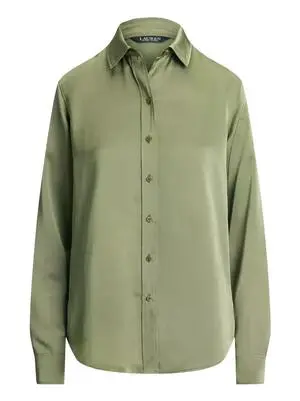 Ralph Lauren Satin Shirt - Green