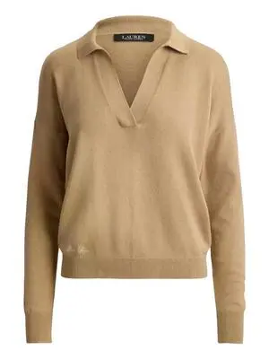 Ralph Lauren Johnny Collar Sweater - Neutrals