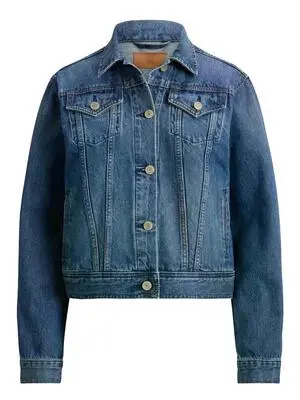 Ralph Lauren Cotton Denim Trucker Jacket - Blue
