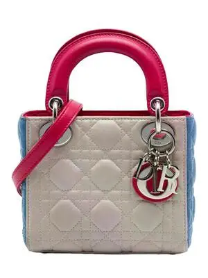 Dior Christian Dior Mini Lady Dior Satchel Pink