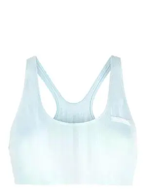 SPORTY & RICH Ribbed Racerback Tank Top - Blue