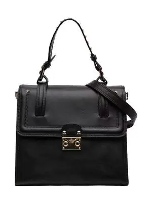 Valentino Garavani Rockstud Cabana Satchel - Black