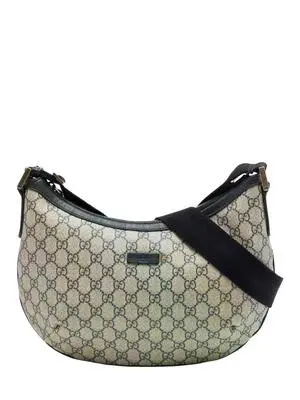 Gucci Gg Supreme Crossbody Bag - Neutrals