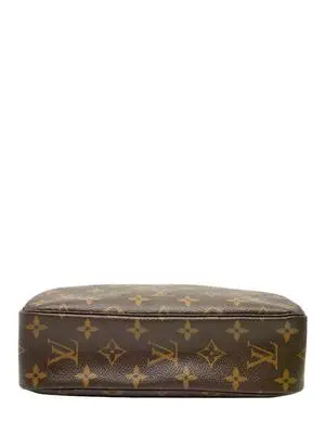 LOUIS VUITTON 2008 Monogram Trousse Toilette 23 Clutch Bag - Brown