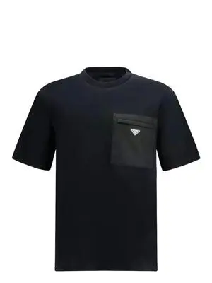 Prada Logo-appliqué T-shirt - Black