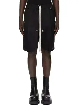 Rick Owens Cargo Shorts - Black